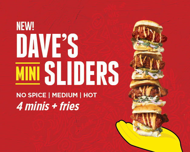Dave’s Hot Chicken | Nashville-Style Hot Chicken & Sliders